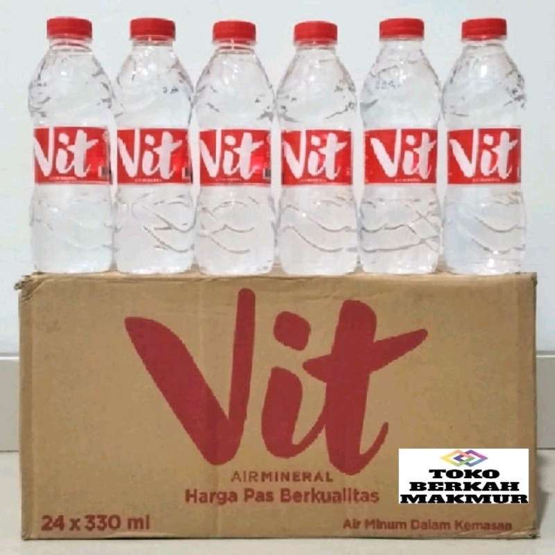 Promo Vit 330 Ml / Vit Air Mineral Botol 330 Ml [ 1 Karton ] ️ Khusus ...