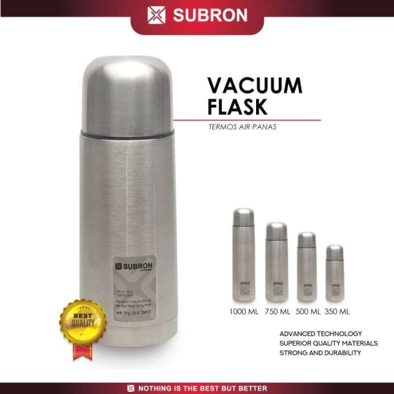 Jual Subron Vacuum Flask Termos Air Stainless Steel 750ml Atau 1000ml ...