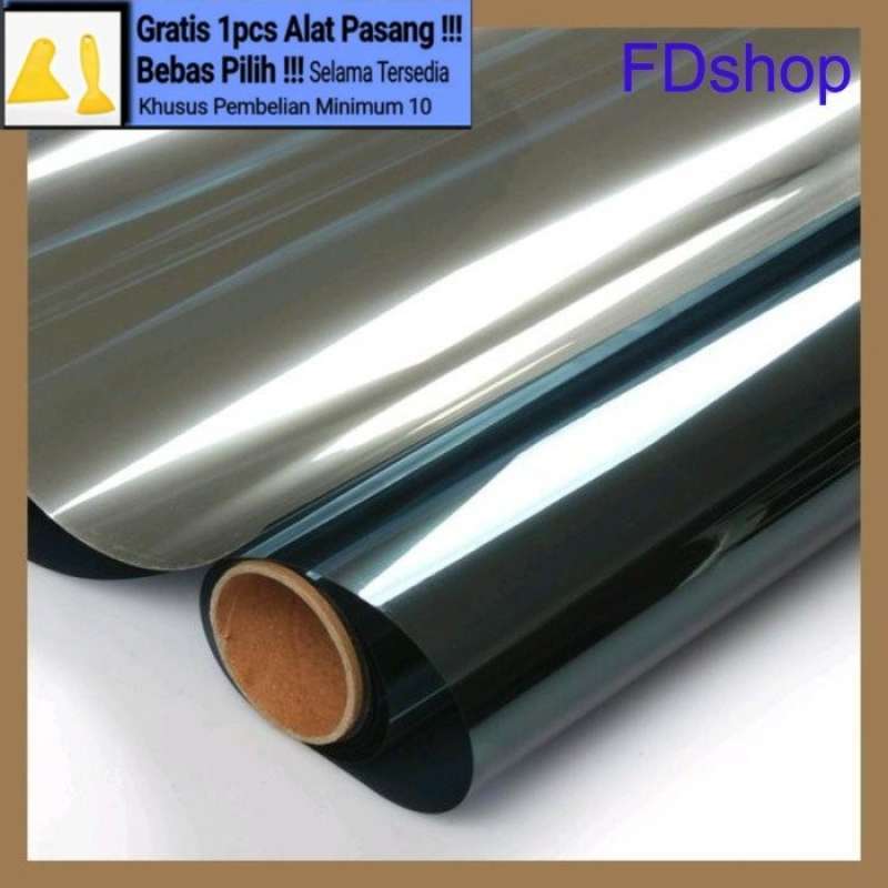 Promo Sticker Kaca Film Cermin One Way Anti Panas Anti Gores - 60persen ...