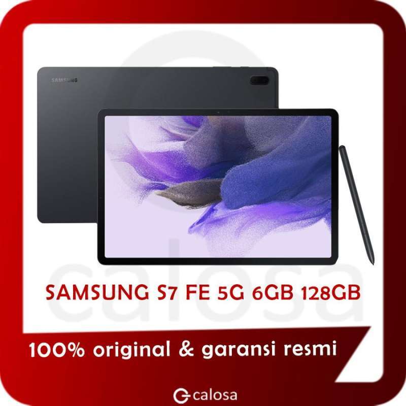 Jual Samsung Galaxy Tab S7 FE 5G CELL 6GB 128GB SEIN NEW SEGEL GARANSI di Seller Calosa Gadget ...