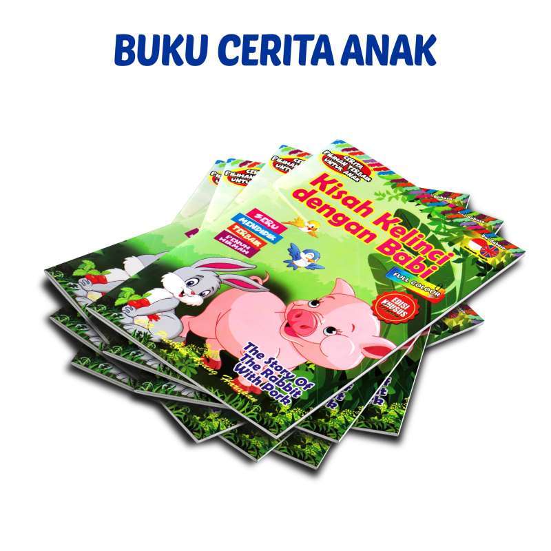 Jual Buku Cerita Anak Bergambar : Kisah Kelinci Dengan Babi / Kisah ...