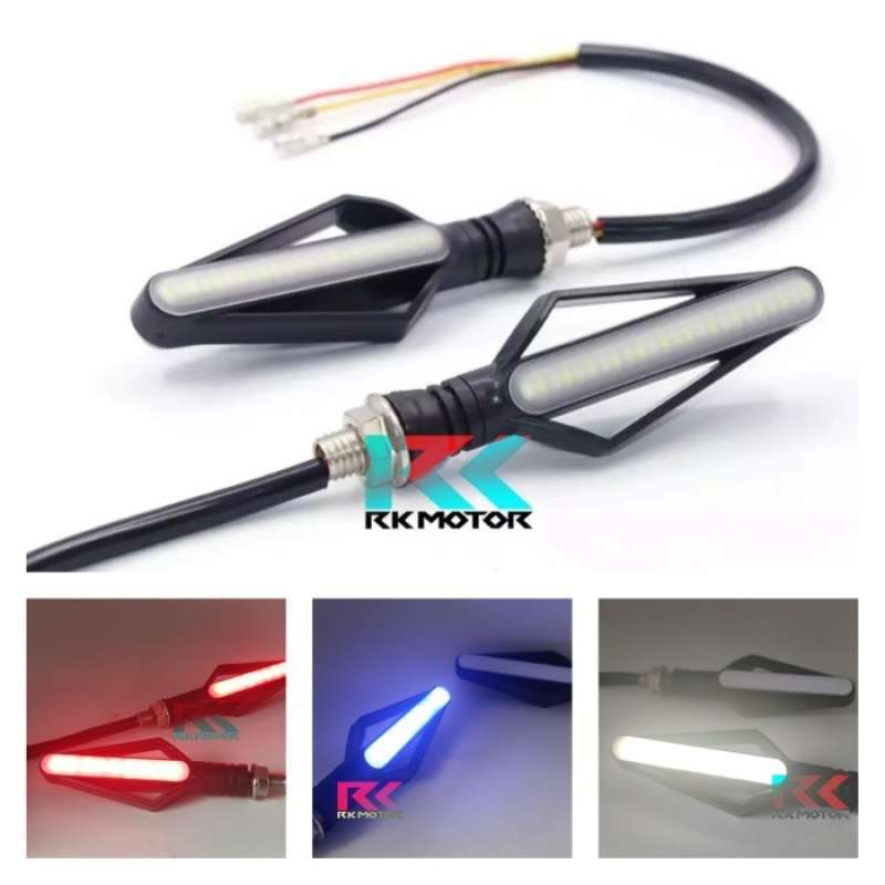 Jual Led Sein Sign Motor Dua Warna Drl Running 12v Di Seller Rs1 ...