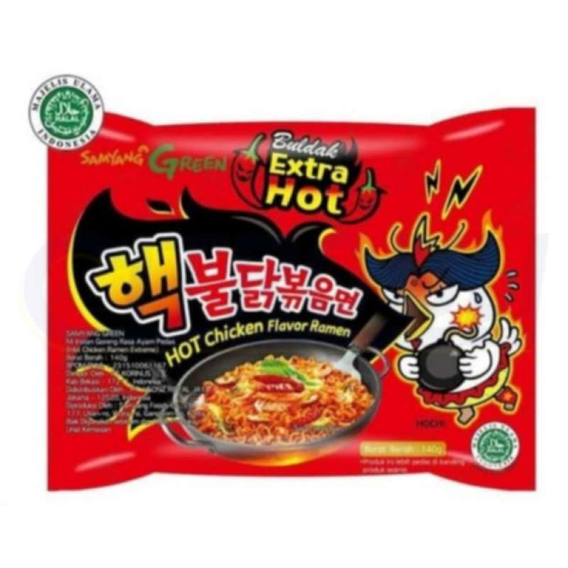 Jual SAMYANG BULDAK EXTRA HOT CHICKEN RAMEN 140gr di Seller Citrouli ...