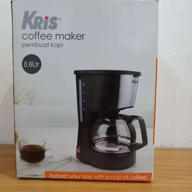 Promo Kris Coffee Machine Coffee Maker 600ml Mesin Pembuat Kopi 0.6L ...