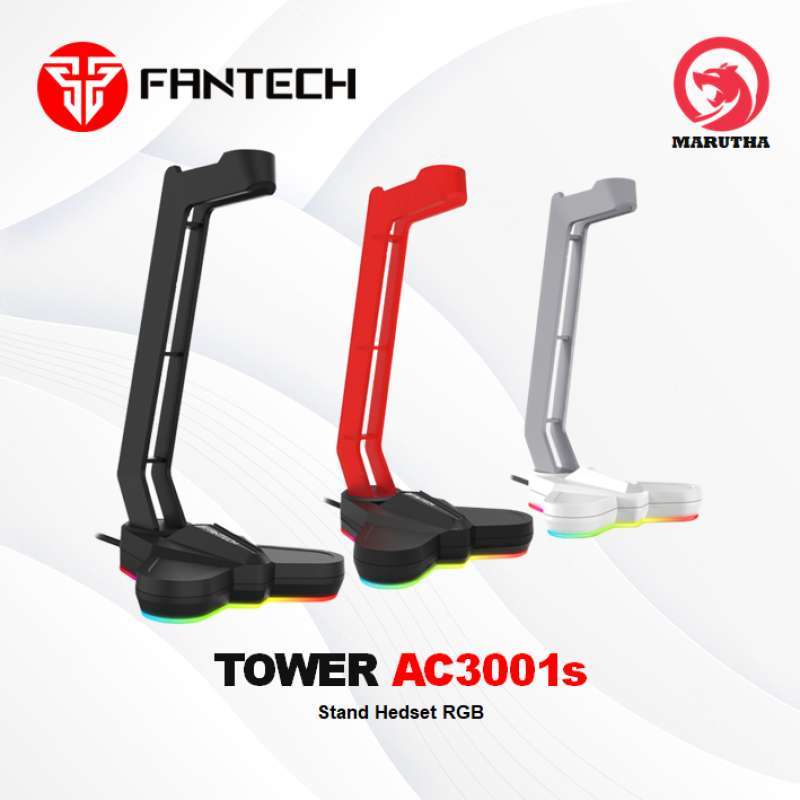 Jual Fantech TOWER AC3001s Headset Stand Gaming RGB di Seller Marutha ...
