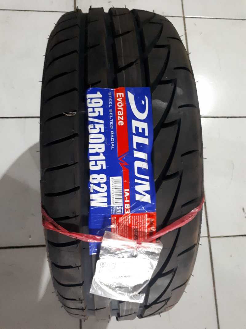 Jual BAN MOBIL MEREK DELIUM EVORAZE 195/50 R15 di Seller Roda Kencana Ban Surabaya - Greges ...