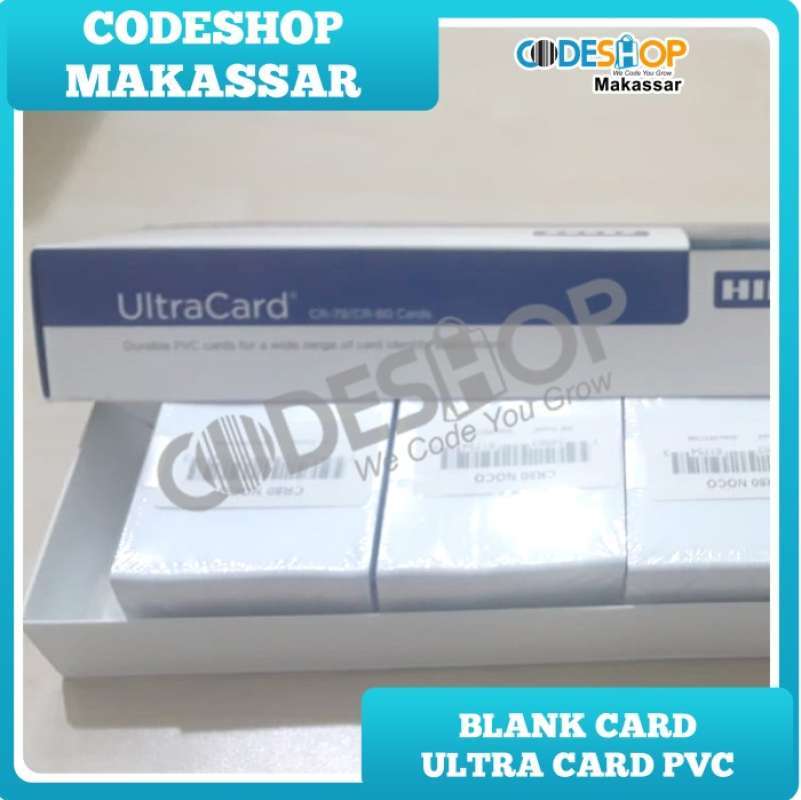 Jual Kartu Pvc Blank Id Card Ultracard Hid Noco Cr 80 Isi 500 Pcs Di ...