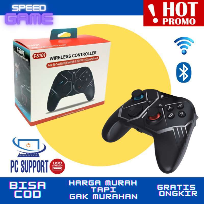 Promo Stik Stick Controller Gamepad PC laptop NDS switch lite wireless ...