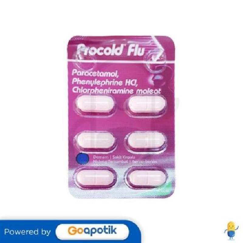 Jual PROCOLD FLU STRIP 6 KAPLET di Seller APOTEK MADANI FARMA - Kab ...
