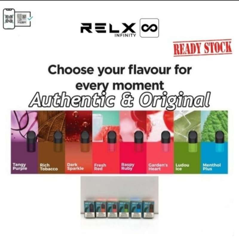 Jual Relxx Infinity Pro - 1Pack Isi 2 - Resmi Cukai New di Seller Lulla ...
