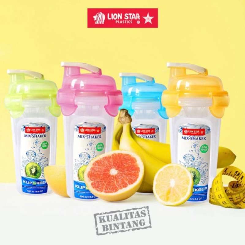 Promo Botol Air Minum Olahraga Shaker 500Ml Lion Star Klip To Keep Kp ...