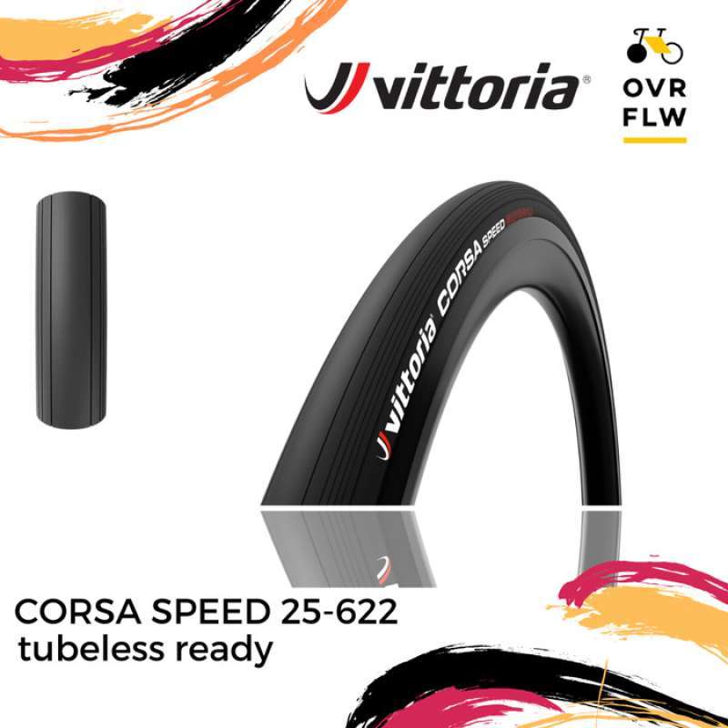 Jual VITTORIA - TIRE CORSA SPEED 25-622 TLR FULL BLACK G2.0 di Seller Yesen Store Tick - Tegal ...