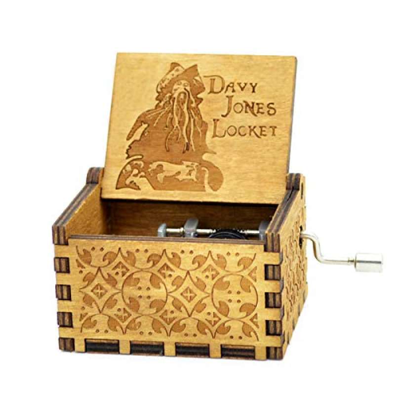 Jual Sooharic Davy Jones Music Box- 18 Note Hand Crank Mechanism Wooden ... Jual Sooharic Davy Jones Music Box- 18 Note Hand Crank Mechanism Wooden ...