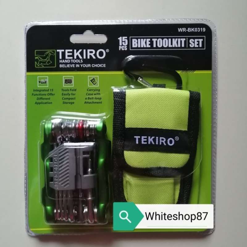 Jual Tekiro Kunci Sepeda Lipat Set (15 Pcs) / Bike Toolkit / Kunci L ...