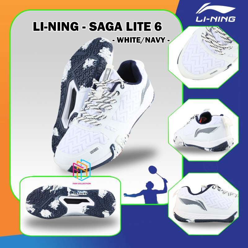 Jual Lining Saga Lite 6 / Li-ning Saga Lite Vi Sepatu Badminton ...