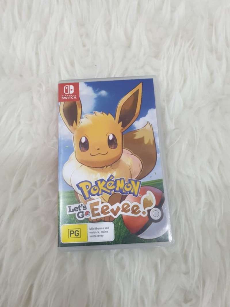 Jual Nintendo Switch Pokemon: Let's Go, Eevee (english) Sekmull 2nd Di ...