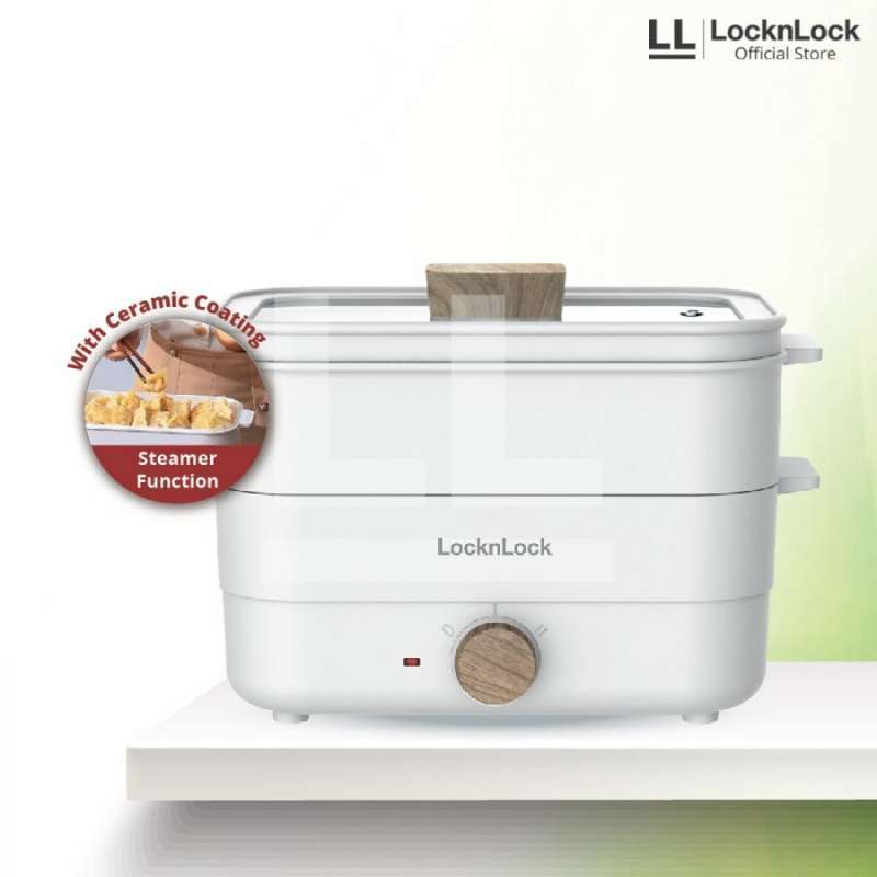 Jual Locknlock Electric Cooker 1.8l - Ejp528wht Di Seller Balicom ...
