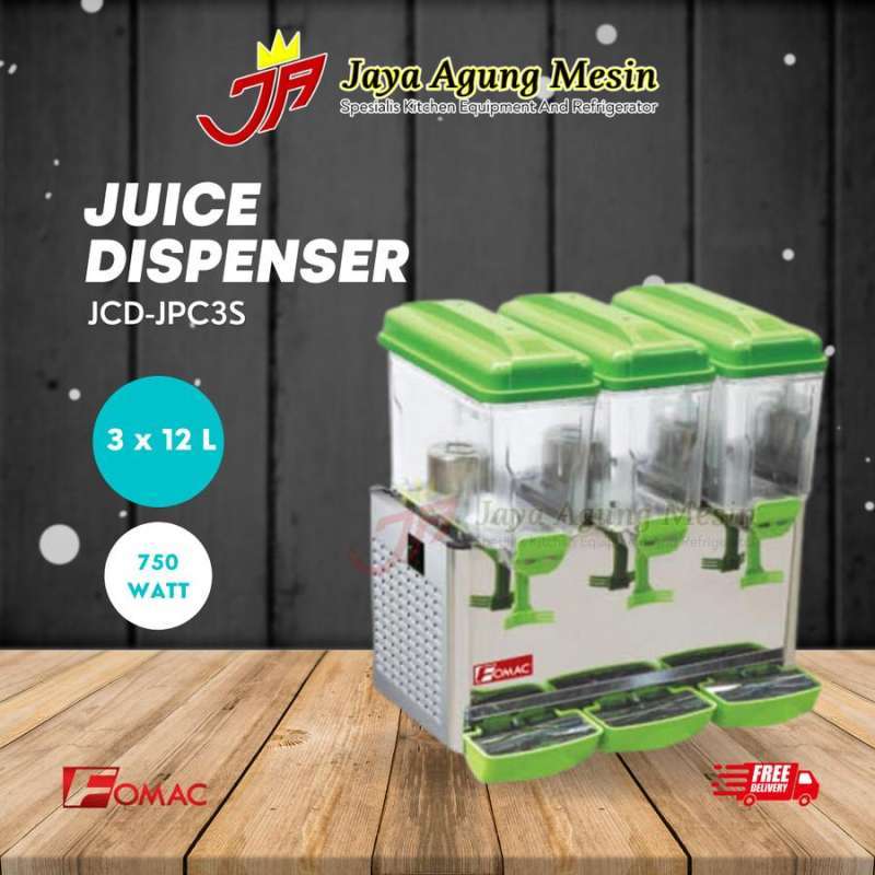 Jual Juice Dispenser JCD-JPC3S / Mesin jus dispenser Fomac di Seller ...