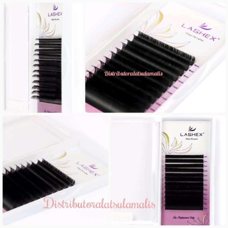 Jual Lashex Ellipse Flat Lashes Bulumata Ellipse Split Tips Nagaraku Ellips di Seller BEAUTY ...