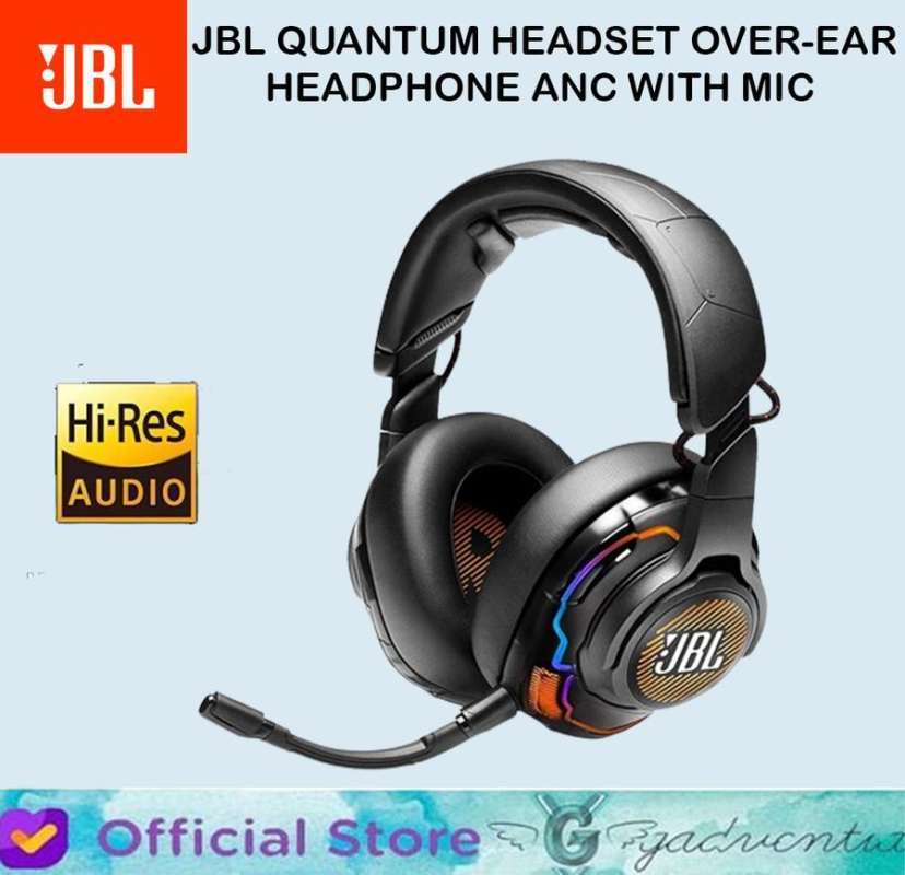 Jual Jbl Quantum One Over-ear Rgb Gaming Usb Headset Headphone Anc With ...