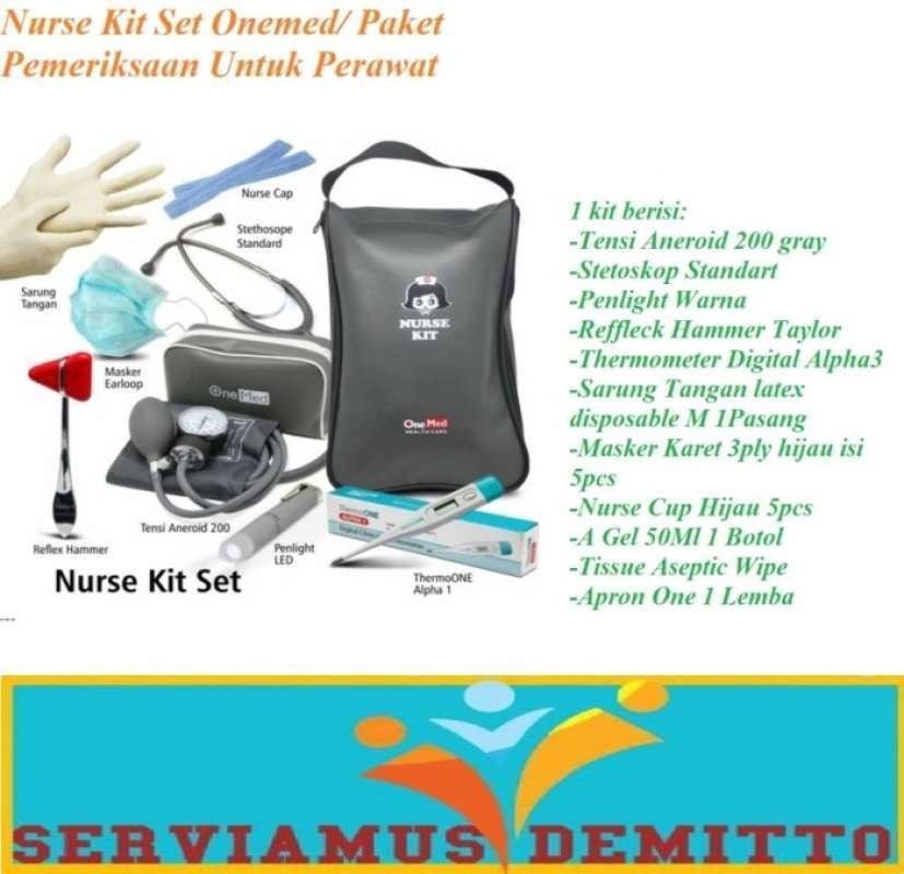 Promo Paket Alat Kesehatan/paket Nurse Kit/paket Pemeriksaan Profesi ...
