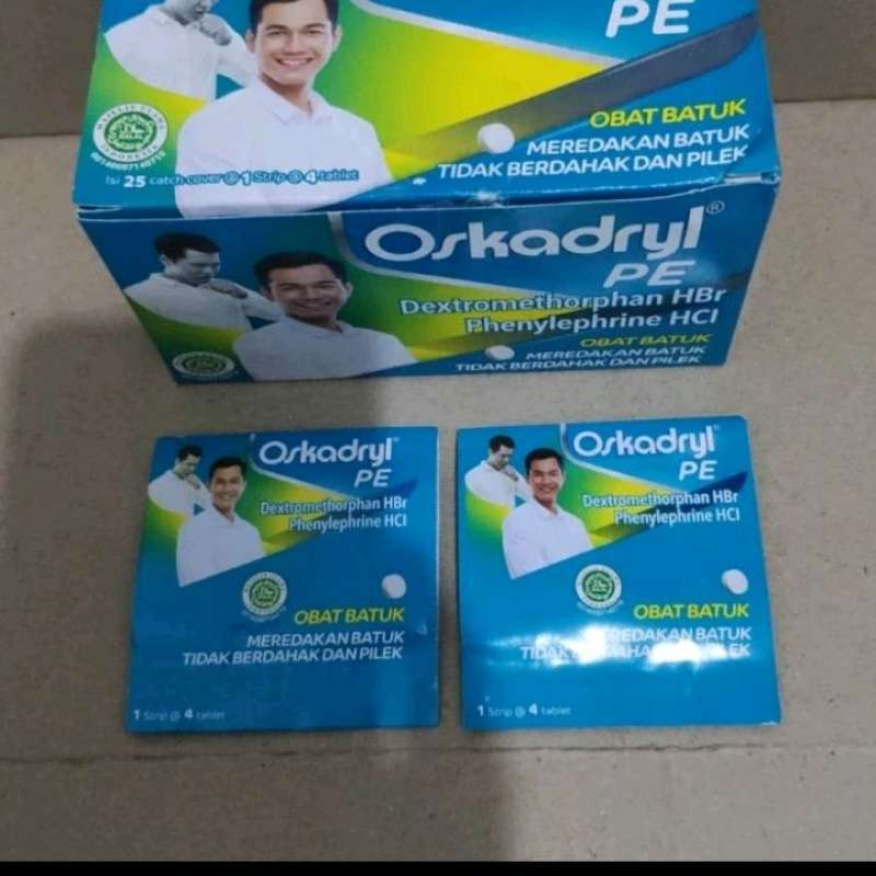 Jual OSKADRYL PE OBAT BATUK TIDAK BERDAHAK DAN PILEK ( STRIP isi 4 ...