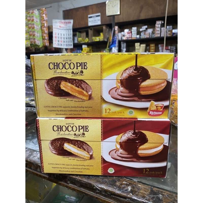 Promo BOX Lotte CHOCO PIE / CHOCOPIE Diskon 2% di Seller TOKOBERES ...