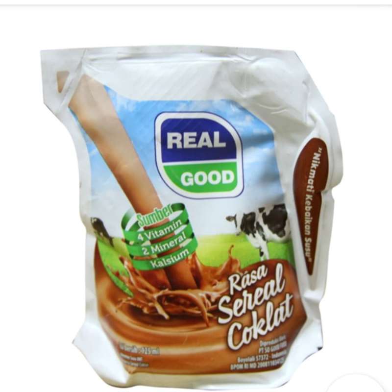 Jual Susu Uht Real Good Choco Milk Terbaru - Harga Promo Februari 2024 ...
