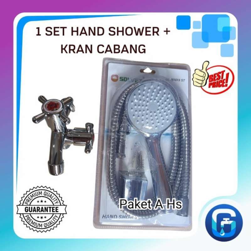 Promo Aksesoris Kamar Mandi Paket Promo Hand Shower Dan Kran Cabang ...