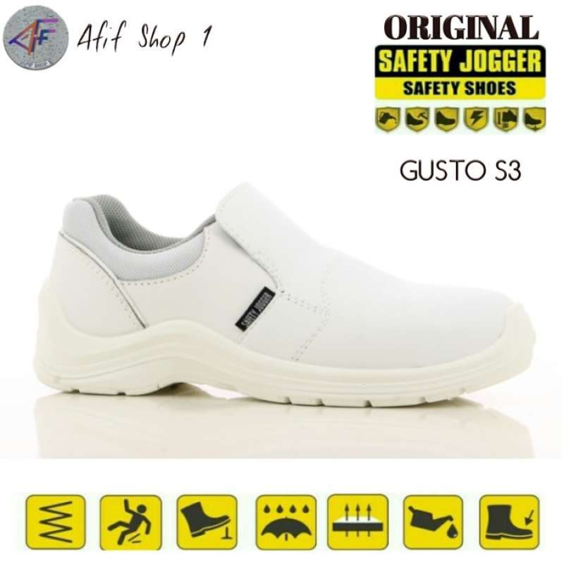 Jual Sepatu Safety Jogger GUSTO S2 Original - Putih di Seller Gudang ...