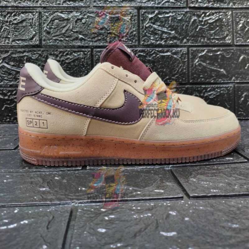 Promo NIKE AIR FORCE 1 LOW COFFEE Diskon 23% di Seller Gudang Sepatu ...