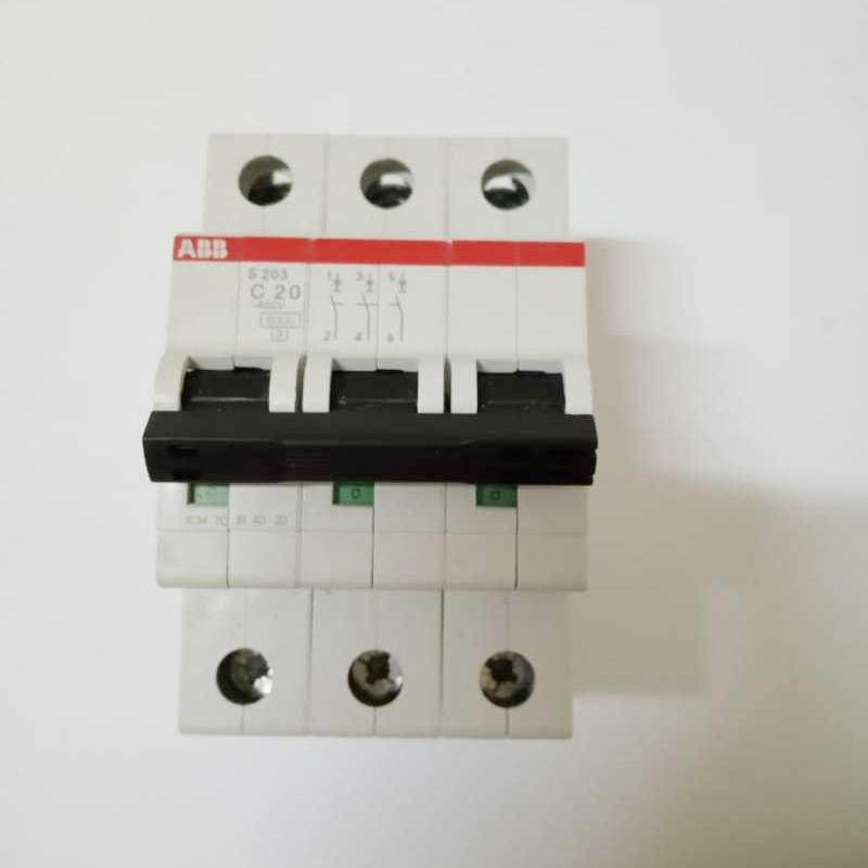Jual ABB SH203L-C6 3 phase 6 Ampere MCB di Seller MMstoreonline ...