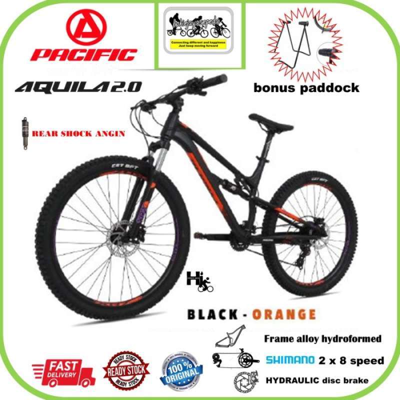 Jual Mtb Pacific Aquila Full Suspension!!!sepeda Gunung Full Susp Angin ...