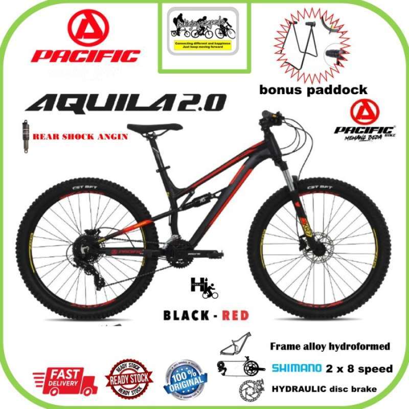 Jual Mtb Pacific Aquila Full Suspension!!!sepeda Gunung Full Susp Angin ...
