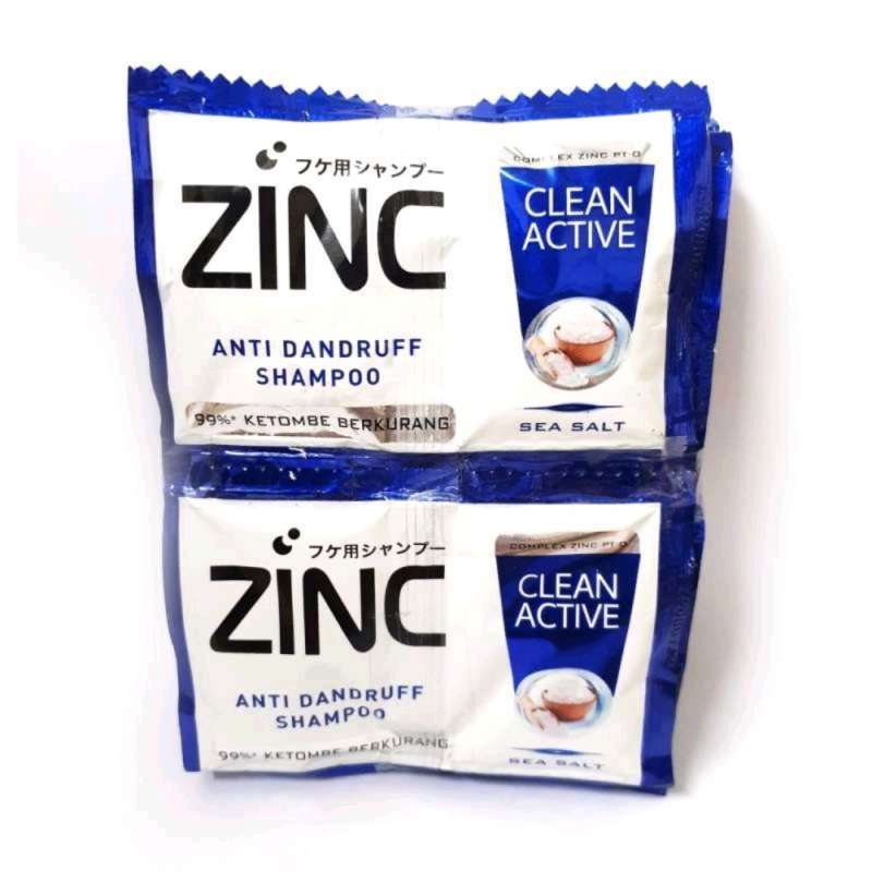 Jual Zinc Shampoo 10 ml * 12 sachet , sampo saset / renceng , Japanese ...