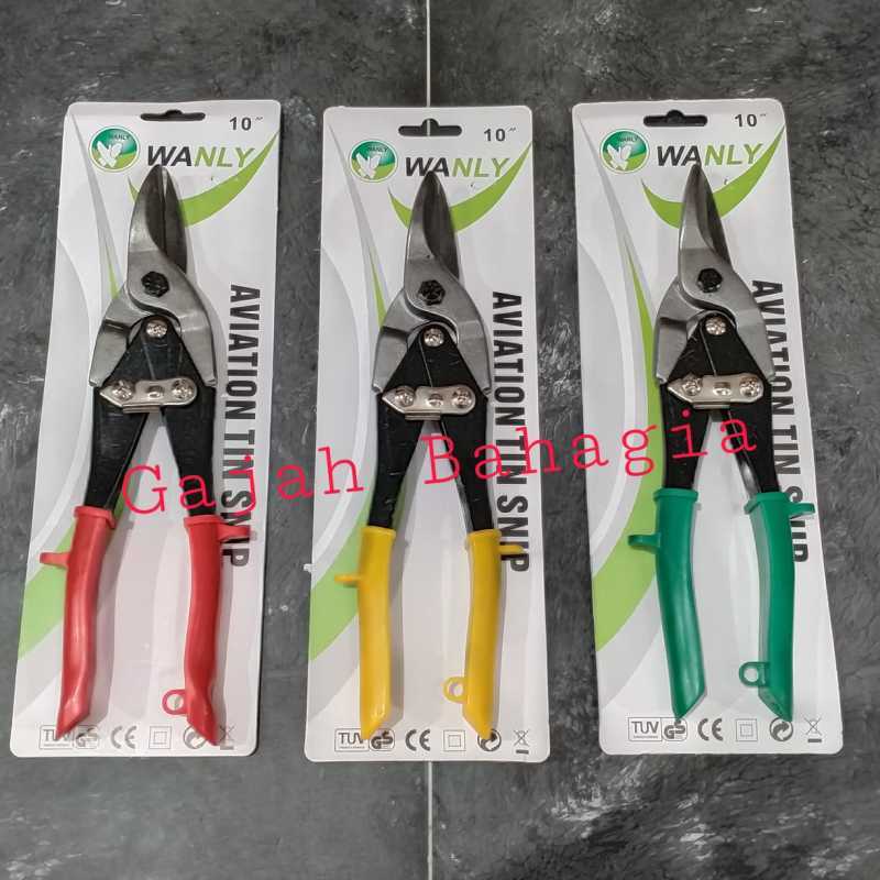 Jual Gunting Baja Ringan Gunting Seng Gunting Hollow Holo 10 Inch Lurus ...