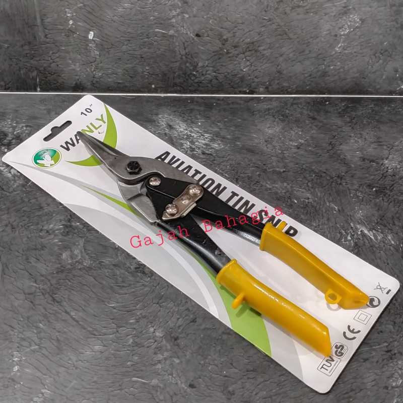 Jual Gunting Baja Ringan Gunting Seng Gunting Hollow Holo 10 Inch Lurus ...