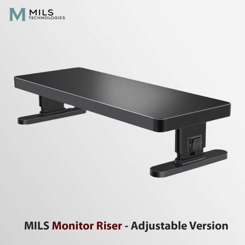 Jual MILS Adjustable Monitor Riser Clean Setup Desk / Meja Dudukkan ...
