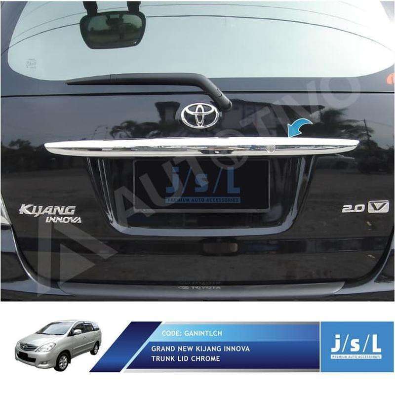 Jual Jsl List Bagasi Belakang Kijang Innova Trunk Lid Chrome Di Seller ...