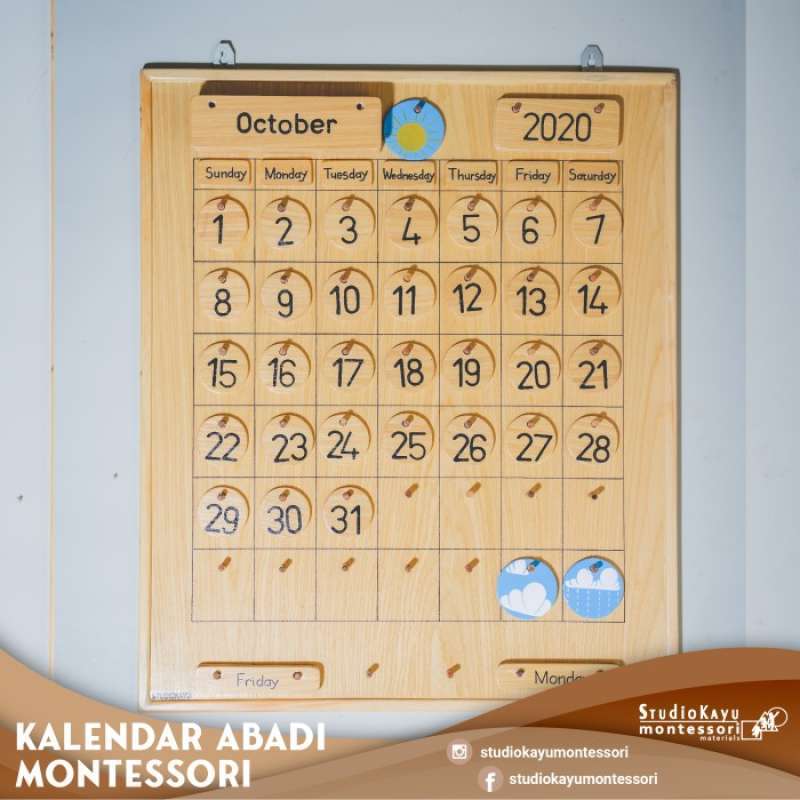 Jual Kalender/Calender Abadi Montessori di Seller Kecup.id Store ...
