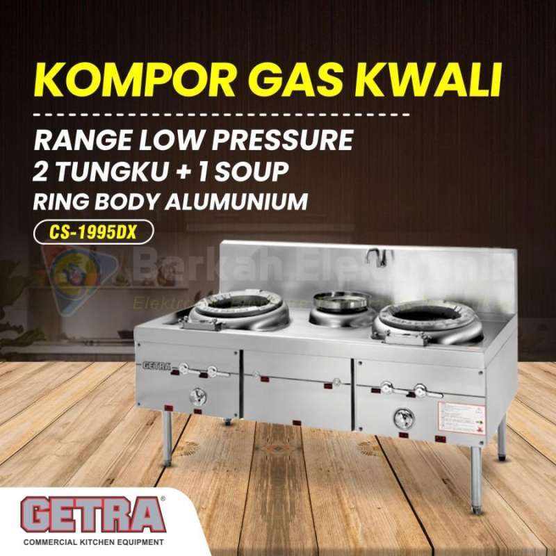 Jual Kompor Gas Kwali Range Getra 2 Tungku + 1 Ring Cs-1995dx Gratis Ongkir Di Seller ...