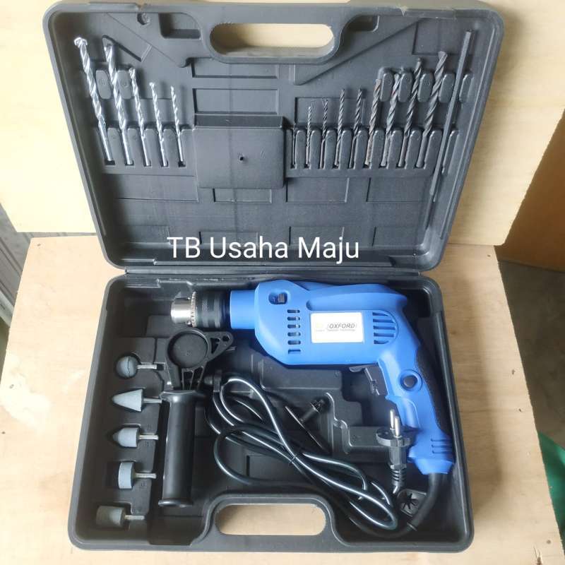 Jual Mesin Bor Beton Tembok Impact Drill 13mm Oxip-1319 Oxford Di ...