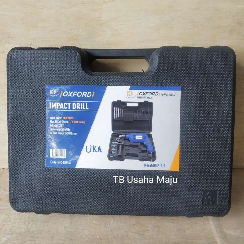 Jual Mesin Bor Beton Tembok Impact Drill 13mm Oxip-1319 Oxford Di ...