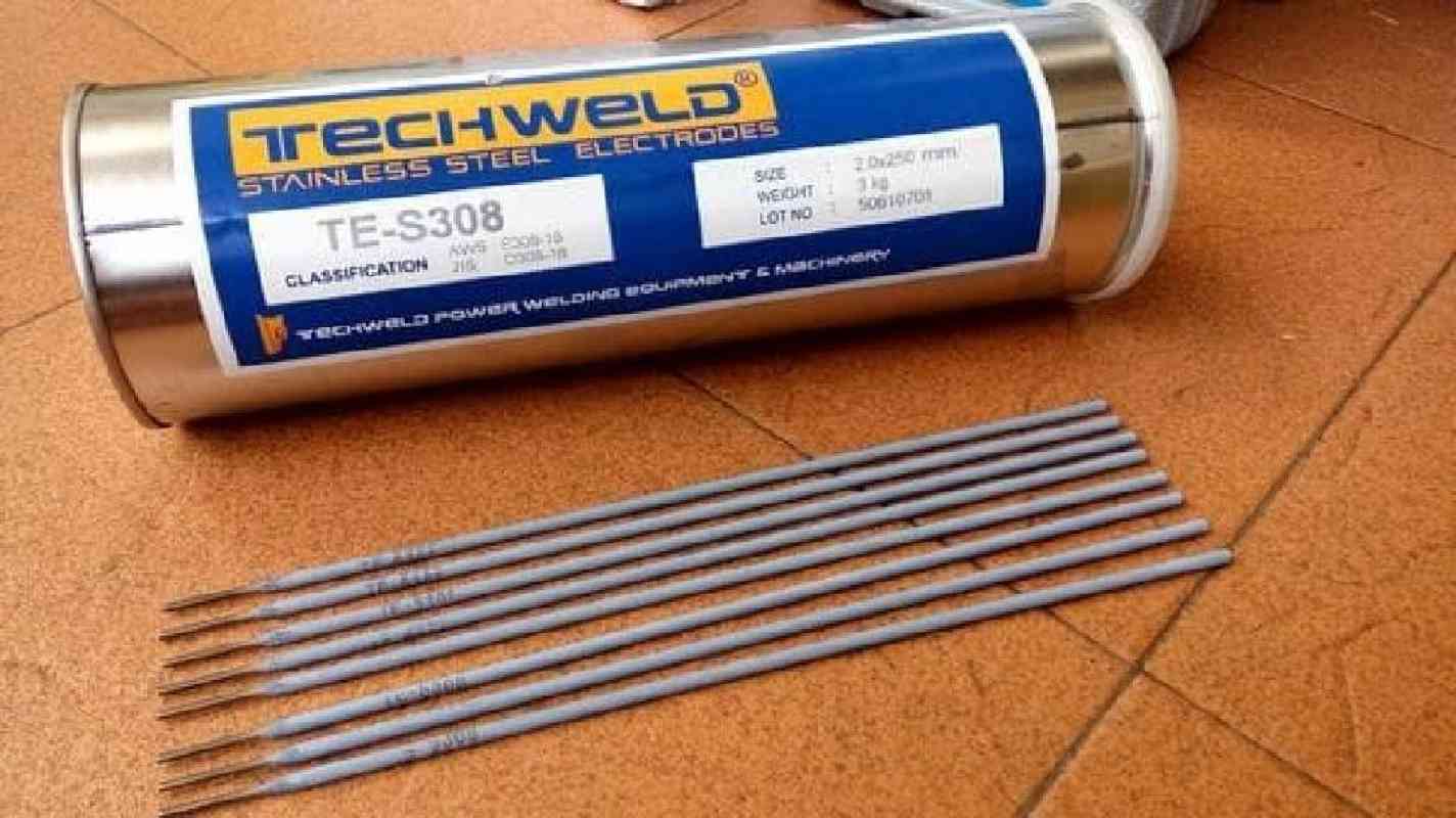 Jual Kawat Las Khusus Stainless Electrodes Techweld 2 0 X 250mm Ecer di ...