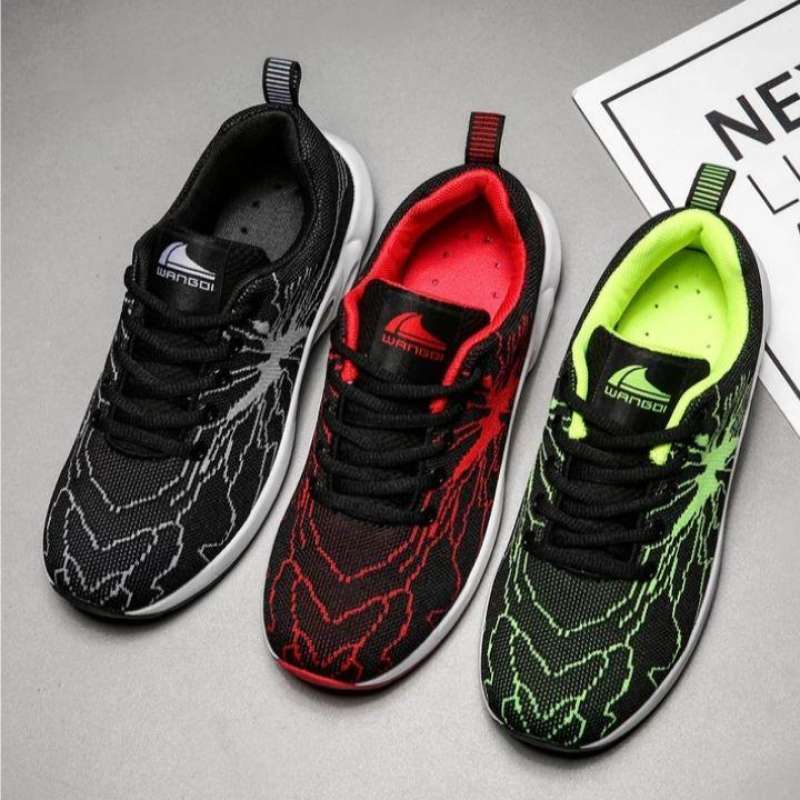 Jual - Sepatu Sneakers Pria Sport Model Lighting Culture Terbaru ...