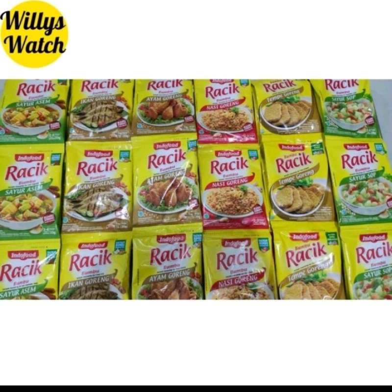 Jual BUMBU RACIK INDOFOOD RENCENG ISI 10 SACHET AYAM IKAN GORENG SAYUR ...