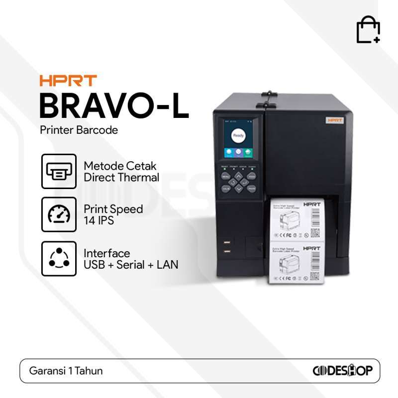 Jual Printer Barcode Hprt Bravo L Cetak Label Industrial Di Seller ...