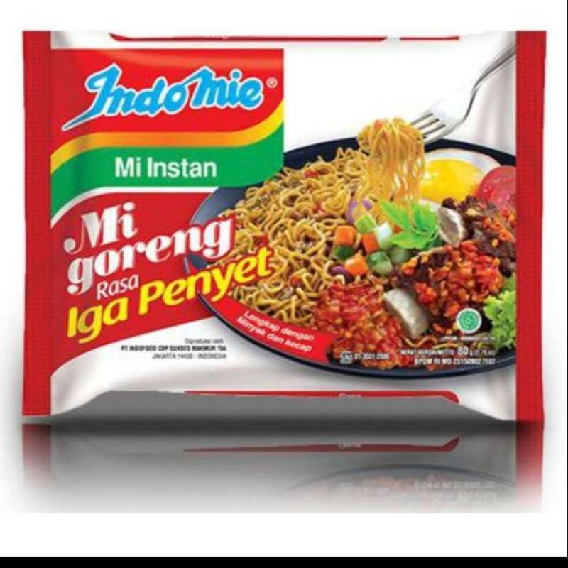 Jual INDOMIE GORENG IGA PENYET 80GR X 5PCS di Seller ithon Mart - Benoa ...