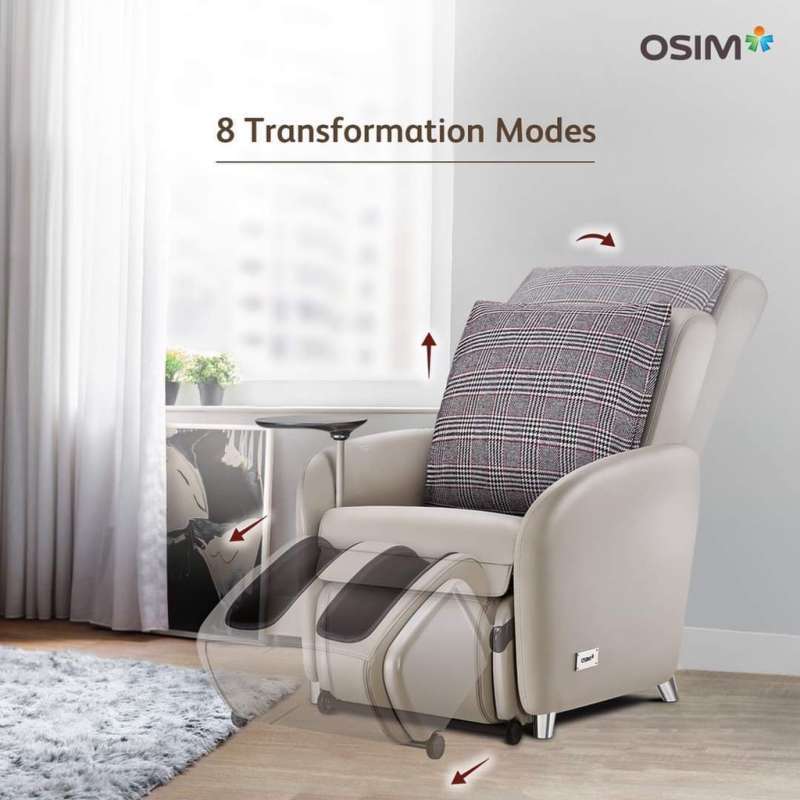 Jual Osim Udiva 3 Massage Sofa / Kursi Pijat Massage Chair Smart Lifestyle Free Cushion - Grey ...