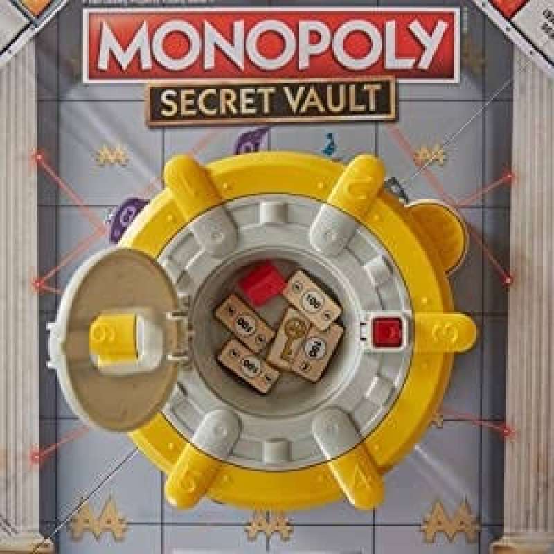 Jual Hasbro Monopoly Secret Vault Board Game Original Mainan Keluarga ...
